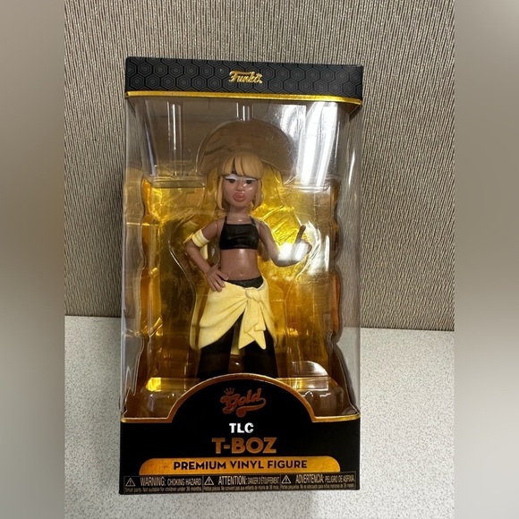 Funko | Toys | Nib Funko Gold Tlc Tboz Premium Vinyl Figure | Poshmark